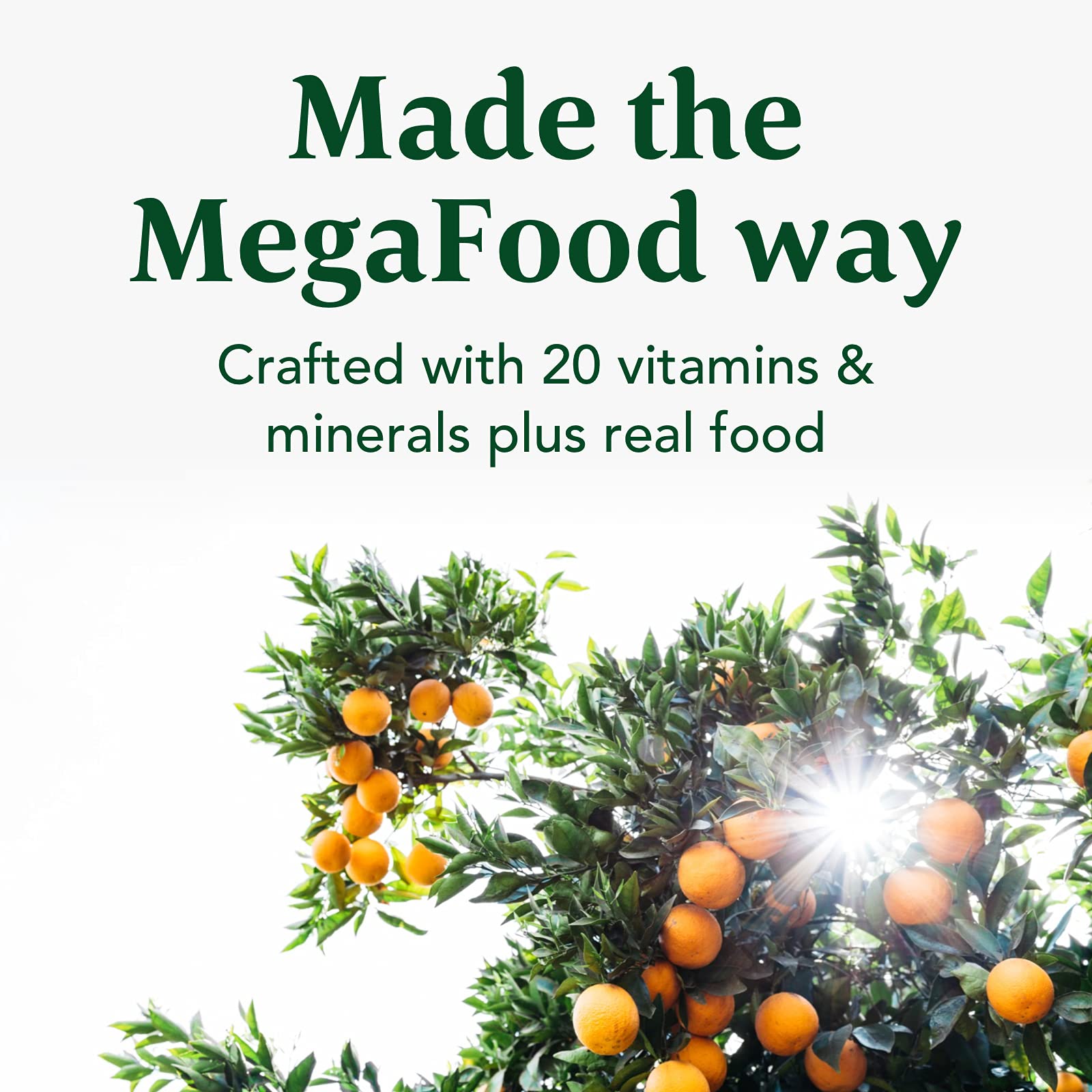 Zinc and selenium in MegaFood supplements