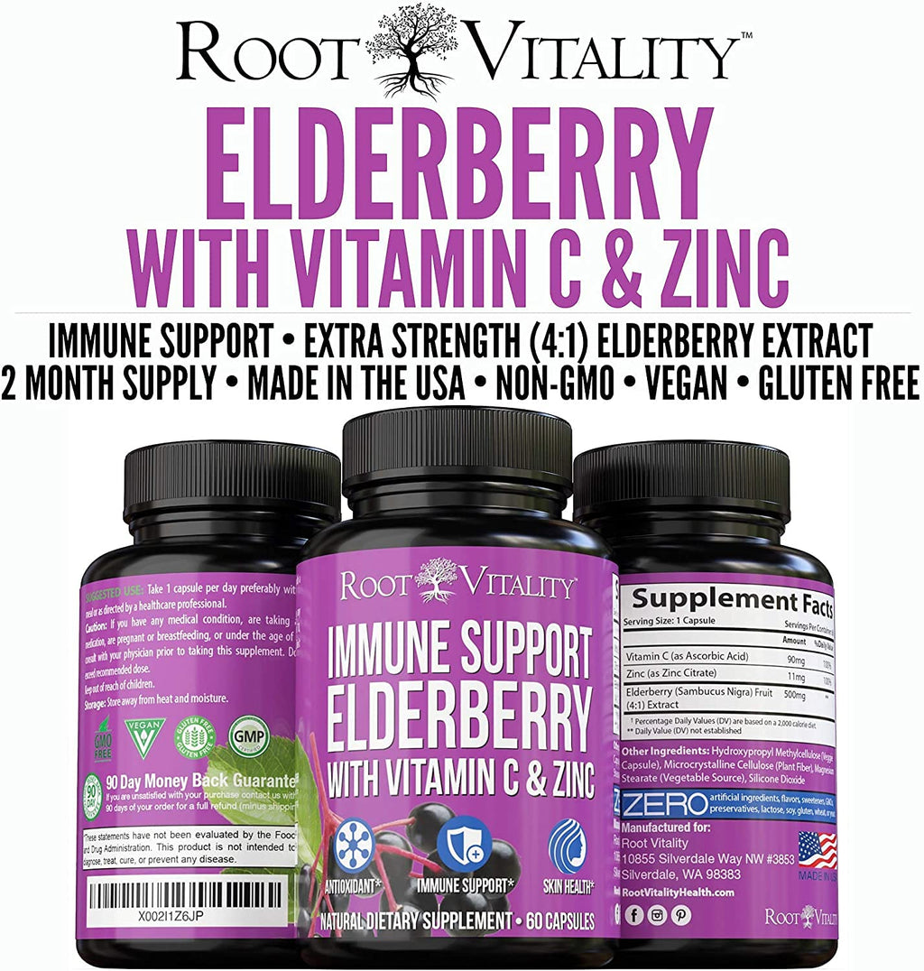 Zinc and vitamin C benefits