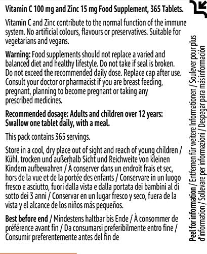 Zinc and vitamin C combo benefits