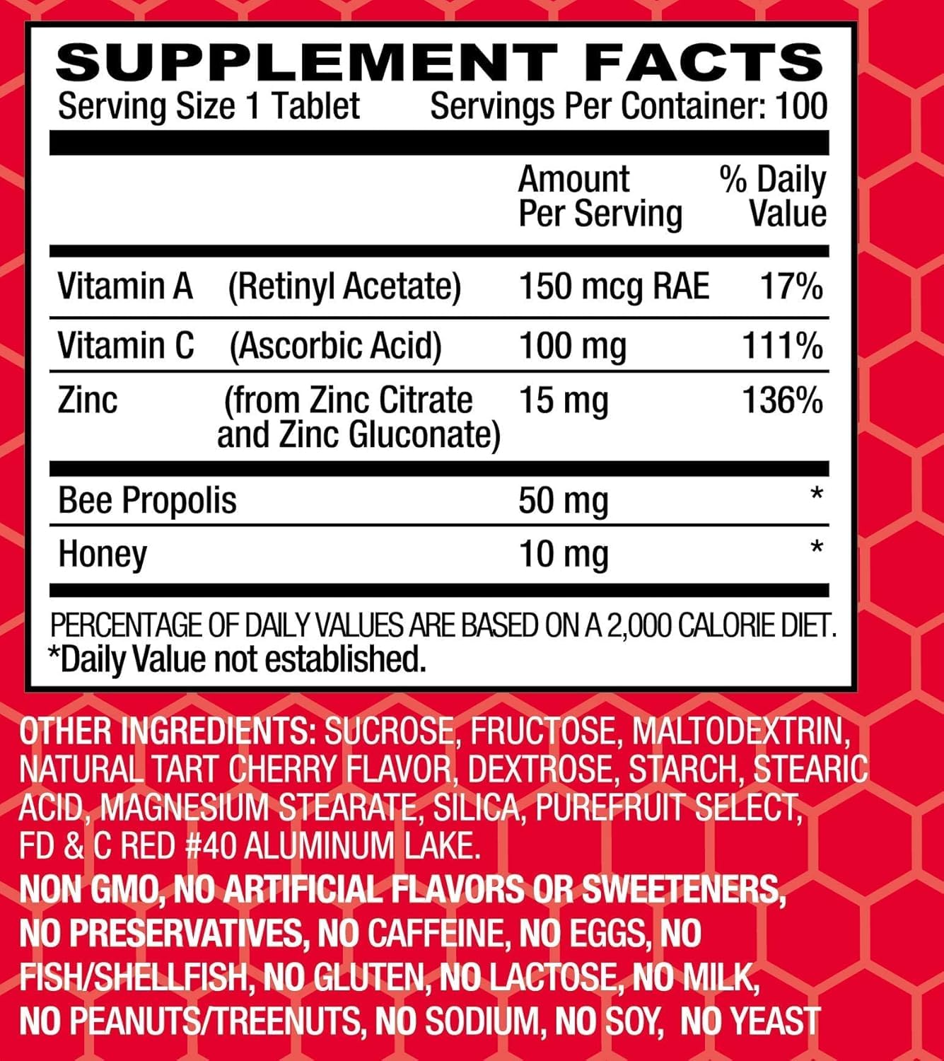 zinc and vitamin C combo