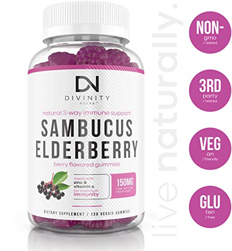 zinc and vitamin C elderberry supplement