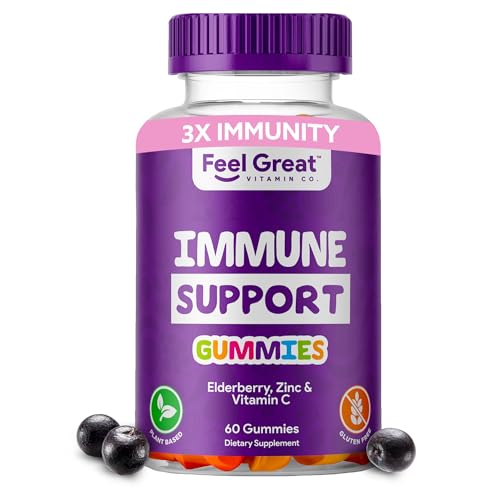 Zinc and vitamin C elderberry support