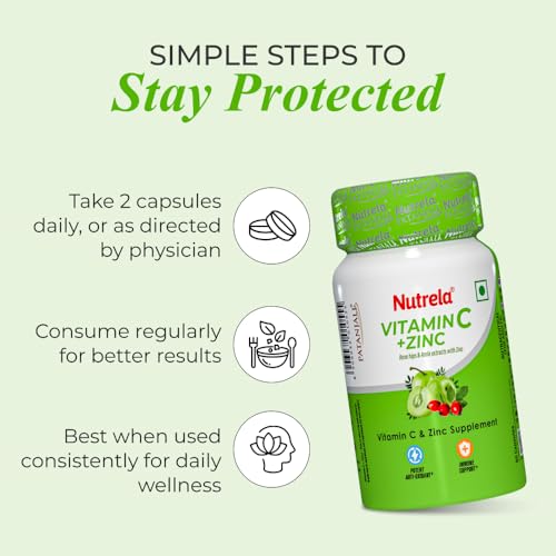 Zinc and vitamin C for better immunity