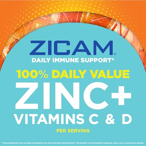 Zinc and vitamin C for immunity