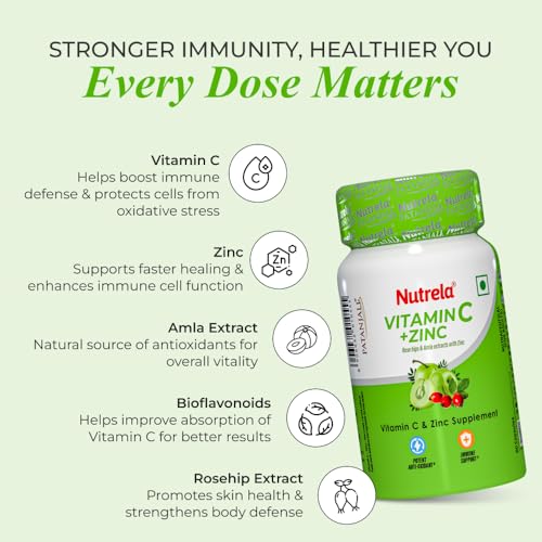 Zinc and vitamin C for seasonal support