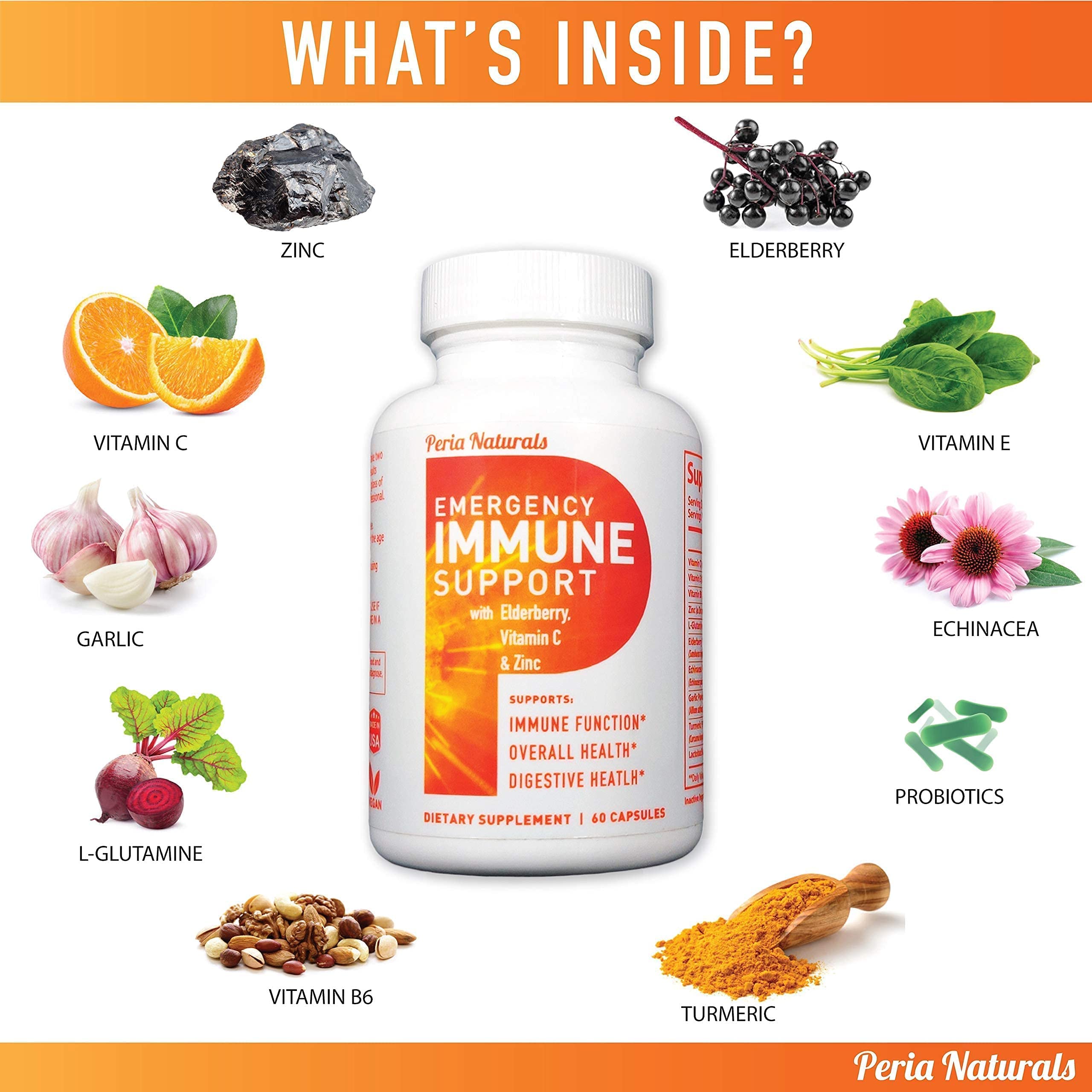 Zinc and vitamin C immunity boost