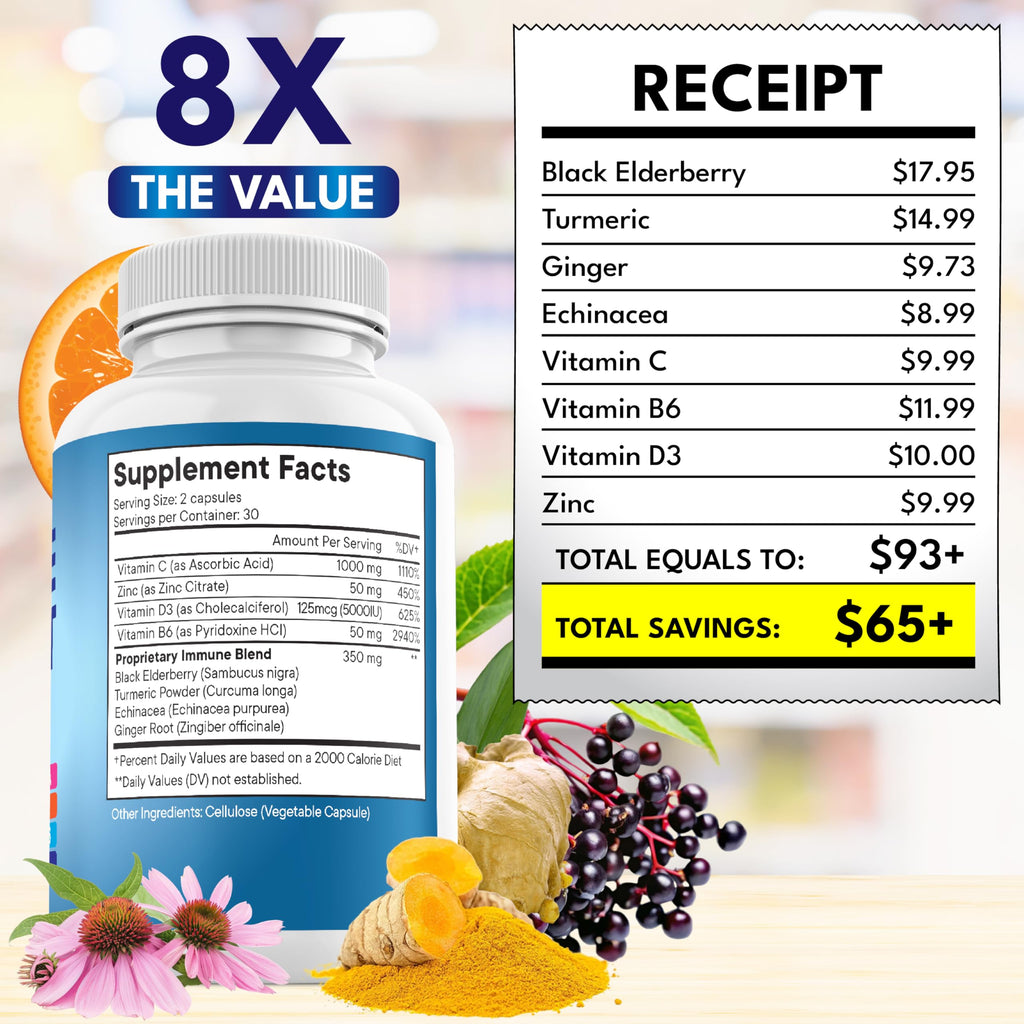 zinc and vitamin D echinacea formula