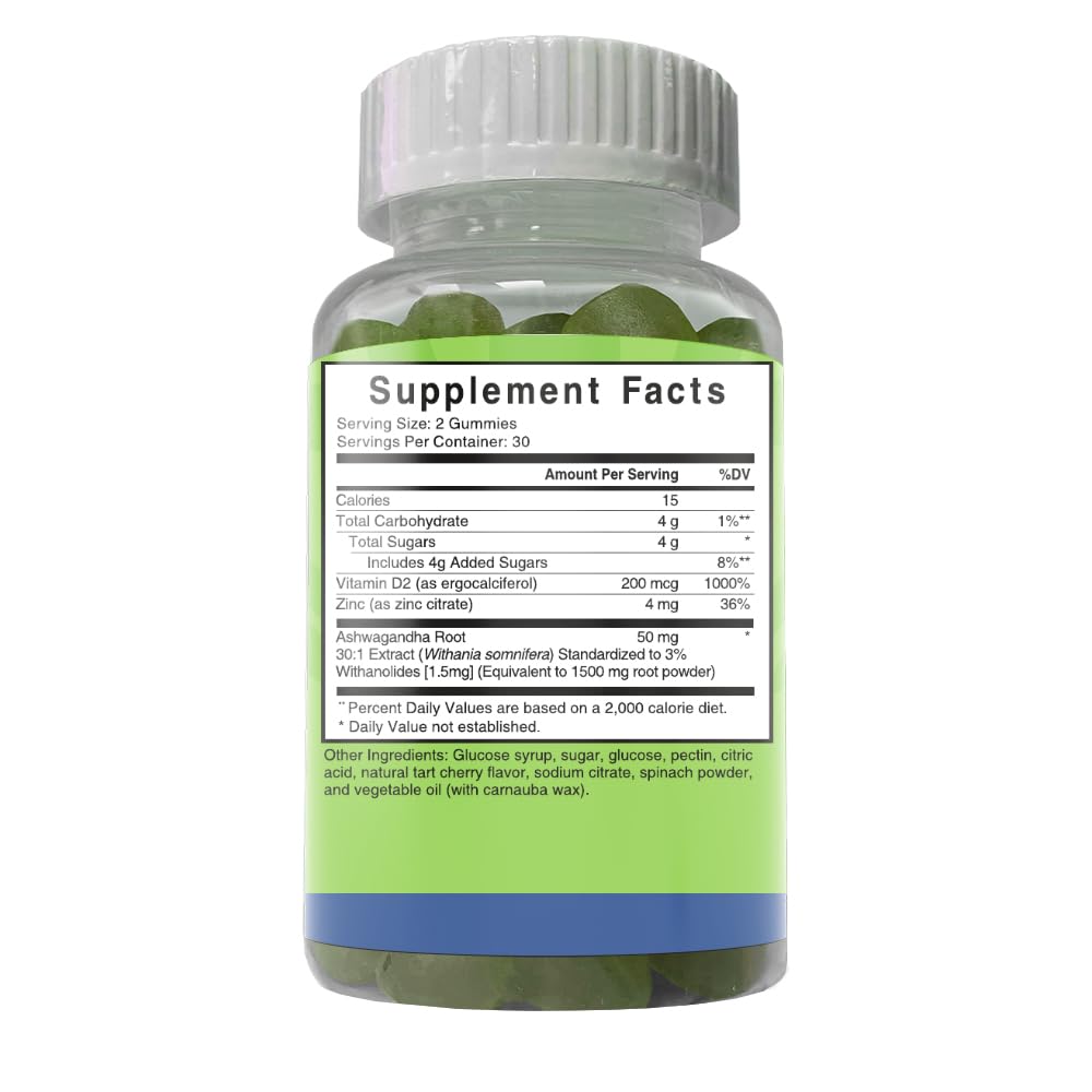 Zinc and vitamin D2 for immunity