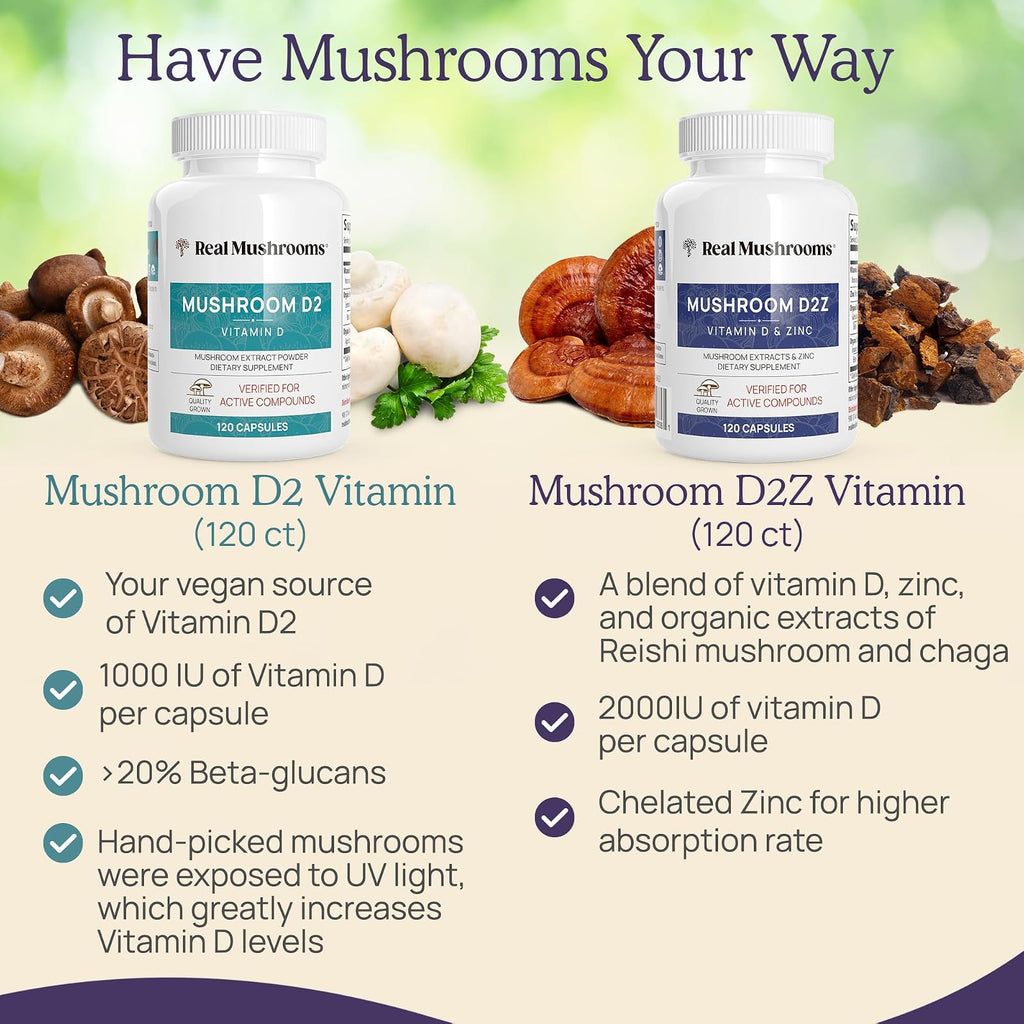 Zinc and Vitamin D2 for strong bones