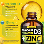 Zinc and Vitamin D3 for better health