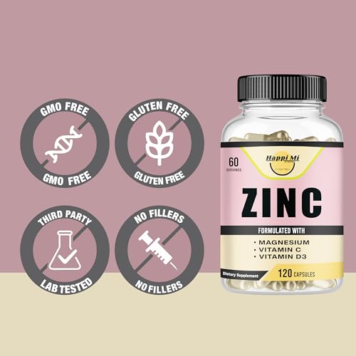 Zinc and Vitamin D3 for energy