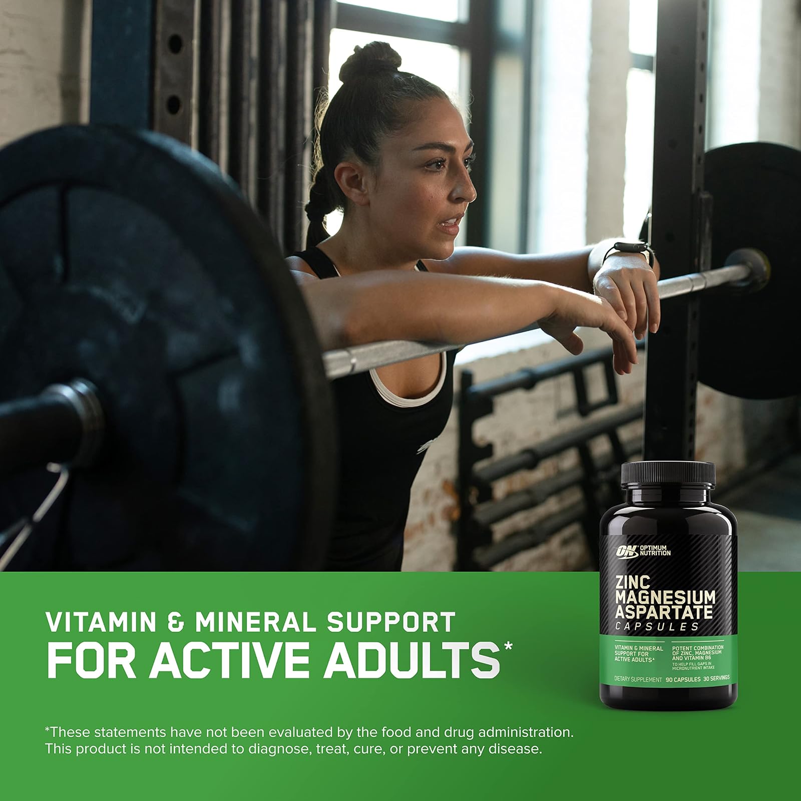 Zinc aspartate for immune support
