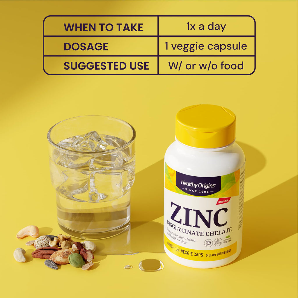 Zinc bisglycinate for better absorption
