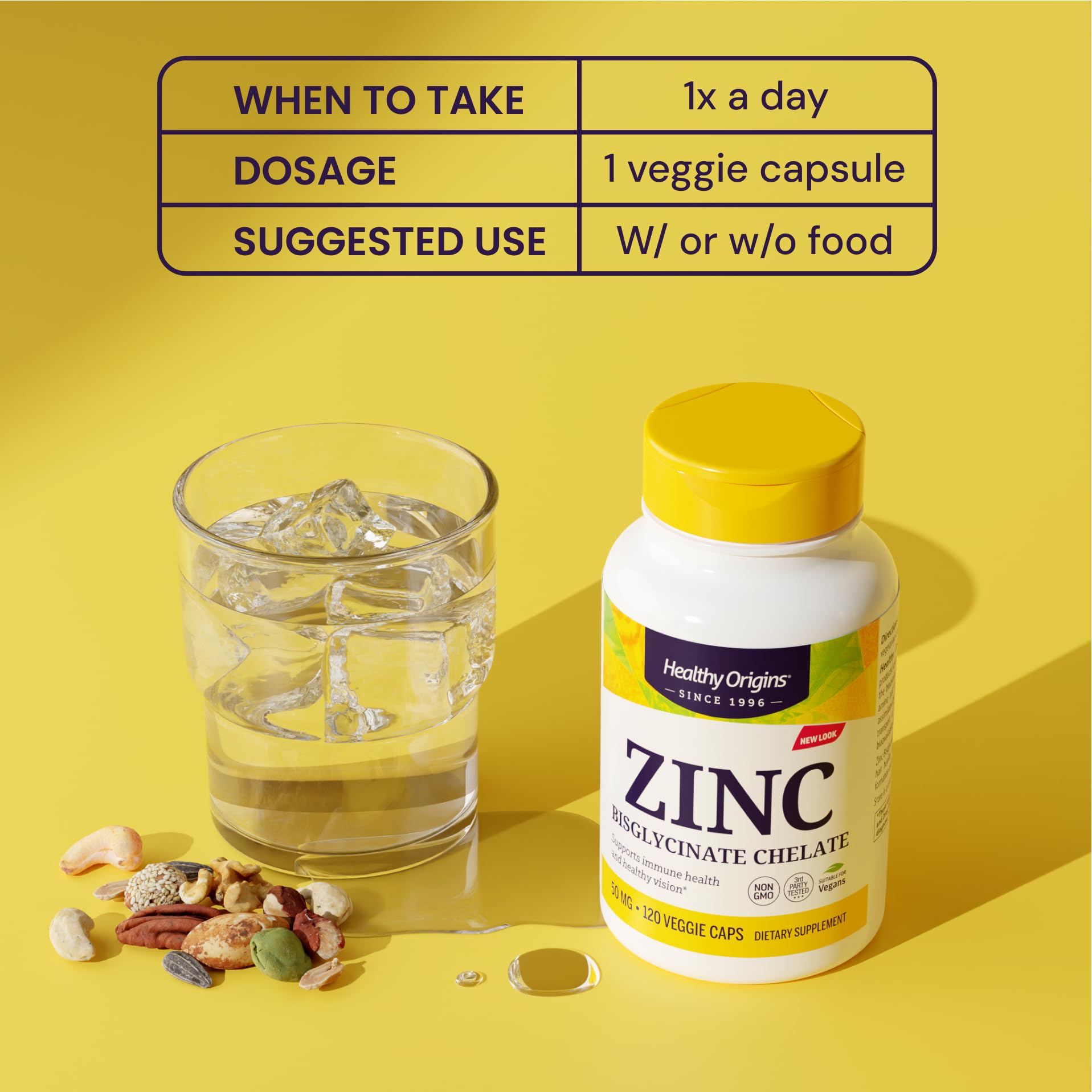 Zinc bisglycinate for better absorption