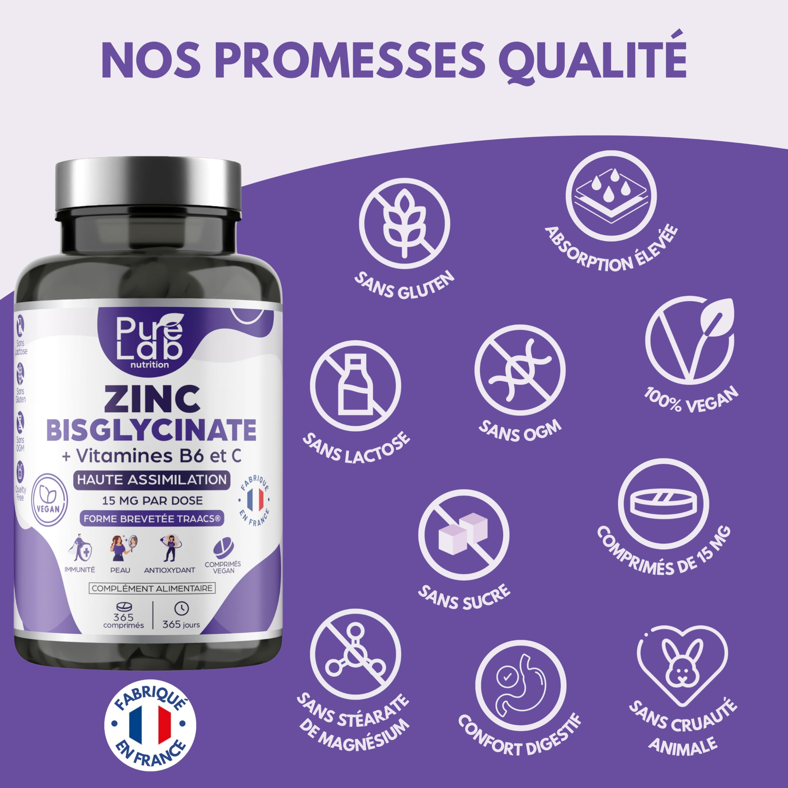 zinc bisglycinate for skin health