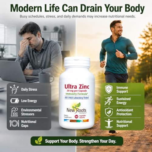 Zinc blend for stress relief