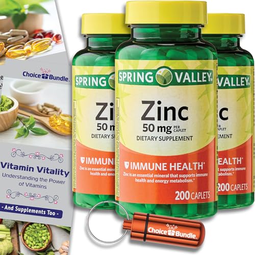 Zinc caplets for immune support