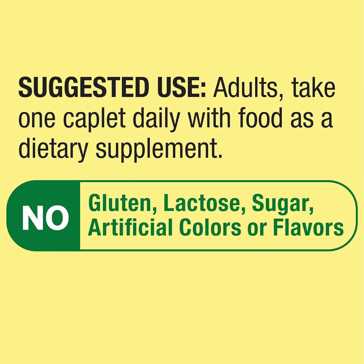 Zinc caplets for overall health