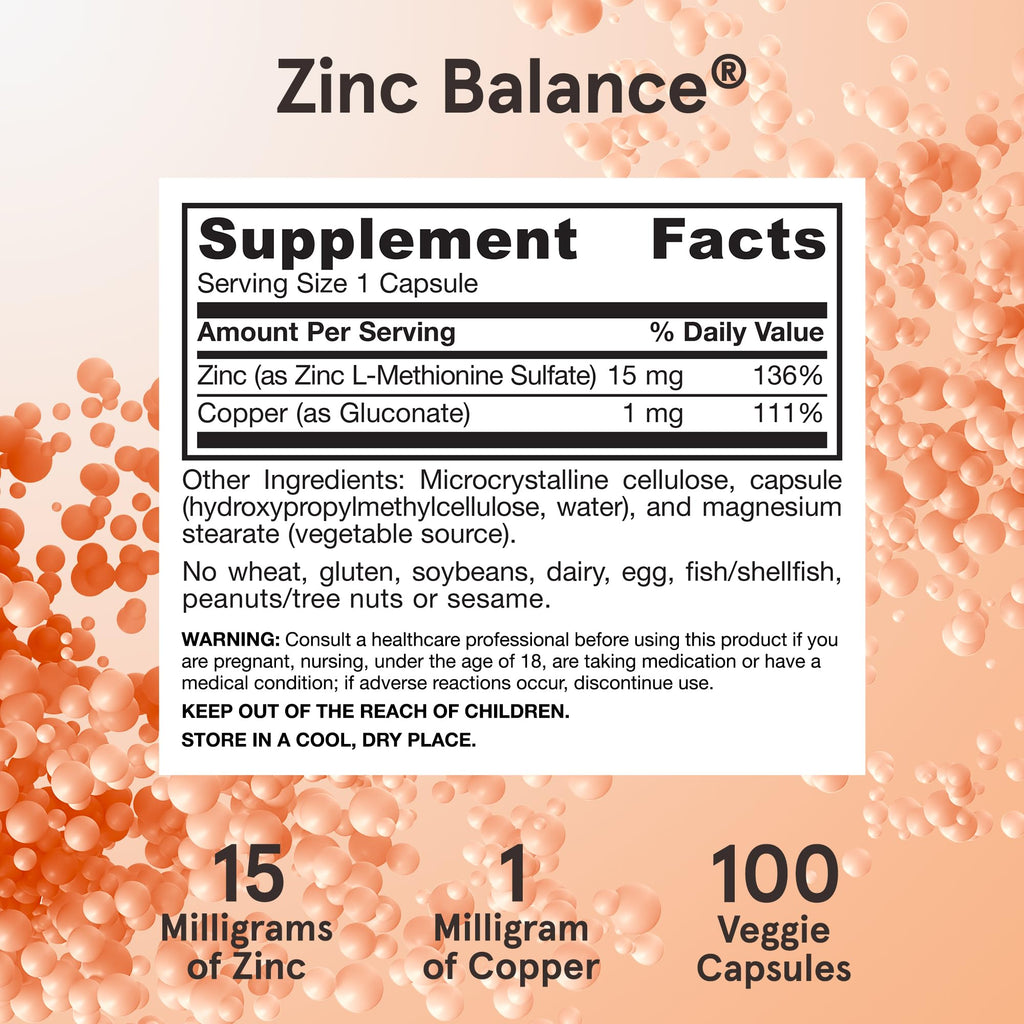 zinc capsules for better absorption