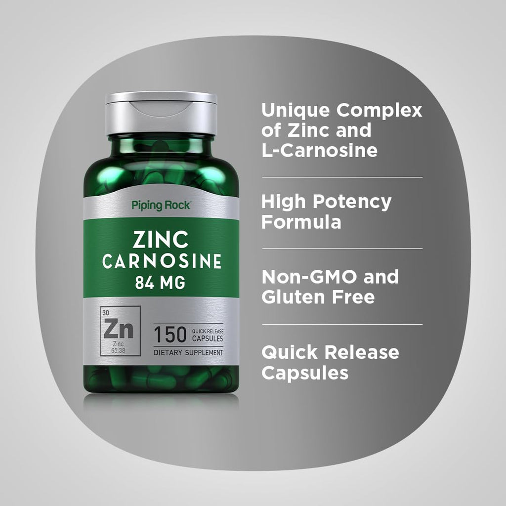 Zinc capsules for daily nutrition