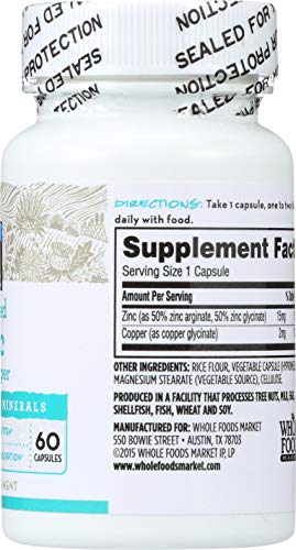 zinc capsules for daily nutrition