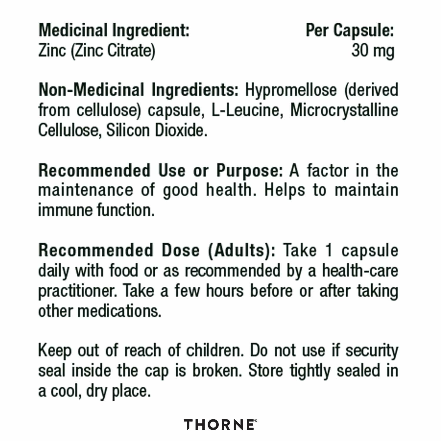 zinc capsules for daily wellness