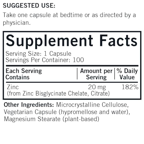 zinc capsules for daily wellness