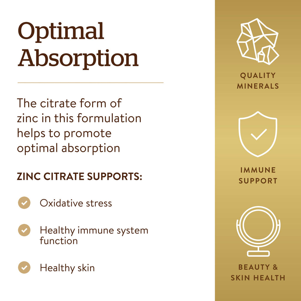 Zinc capsules for daily wellness