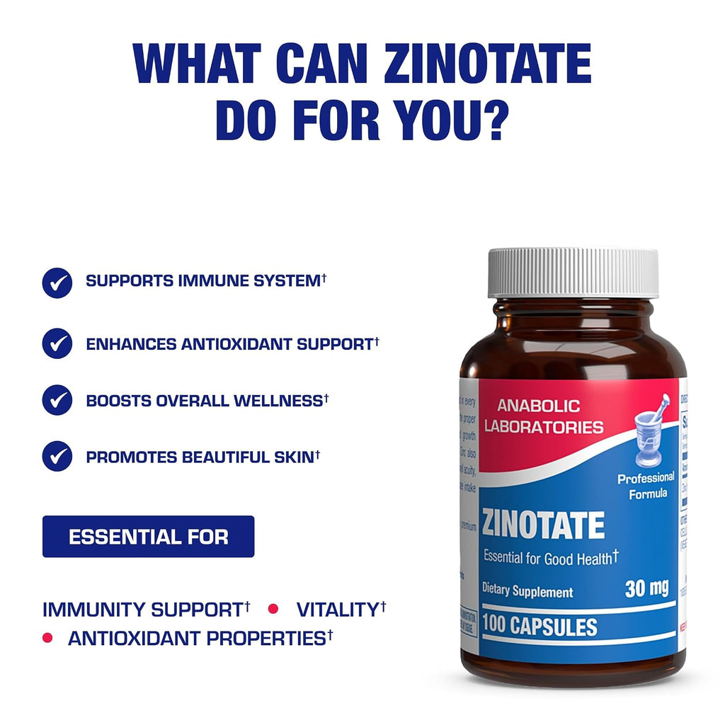 Zinc capsules for daily wellness