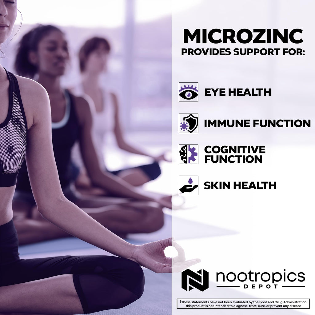 Zinc capsules for energy support