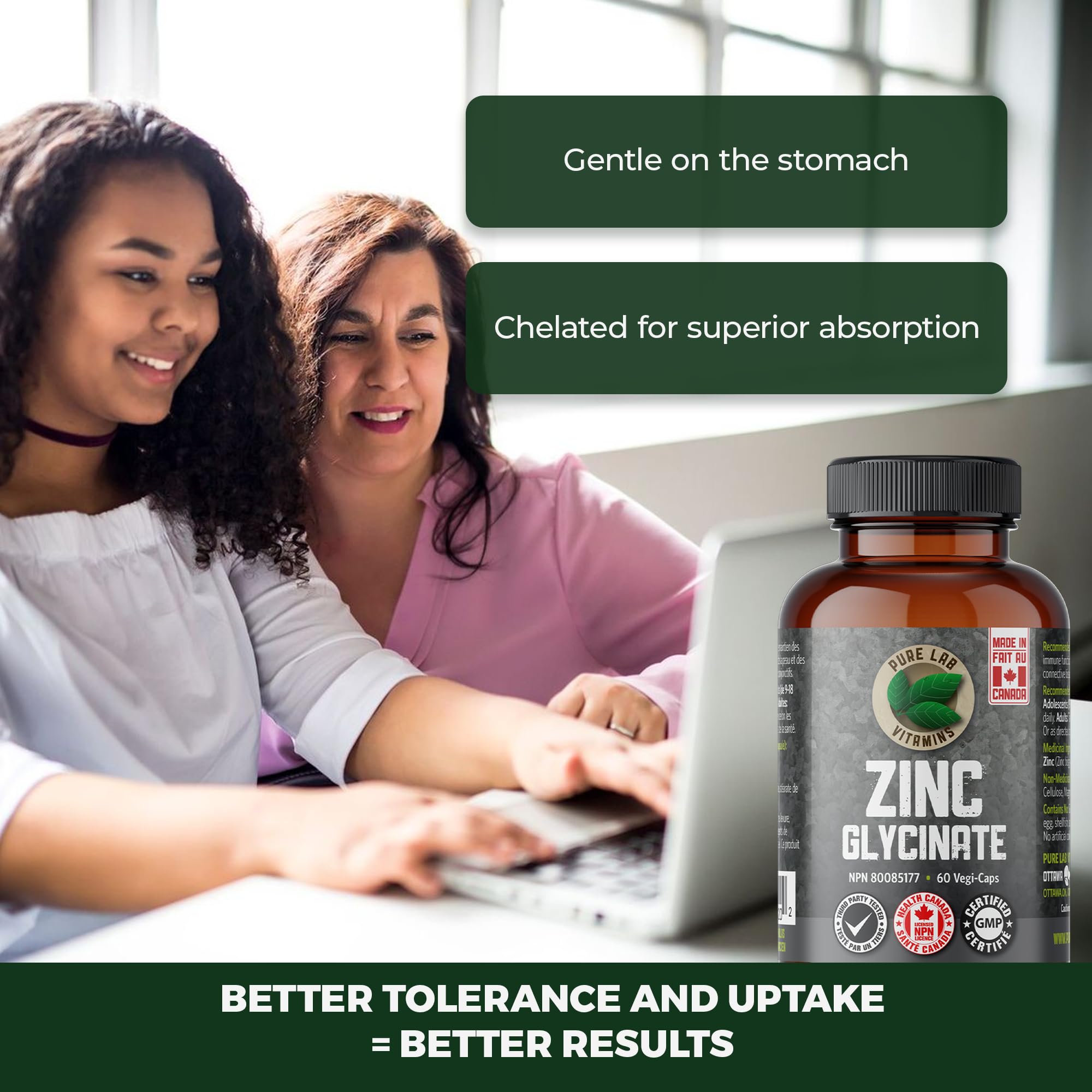 Zinc capsules for everyday vitality