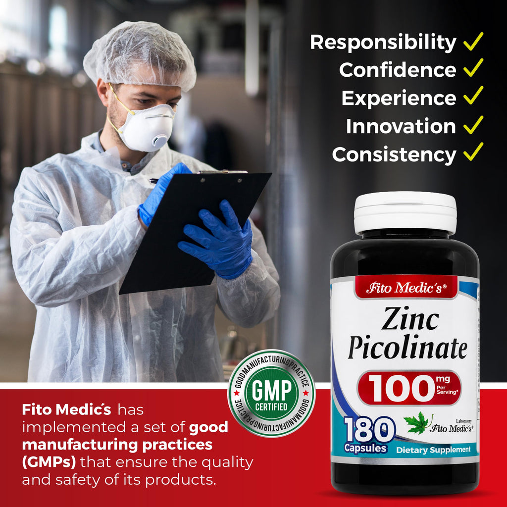 Zinc capsules for hair and nails