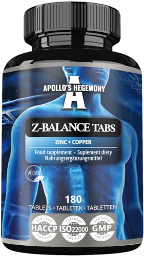 Zinc capsules for hair growth