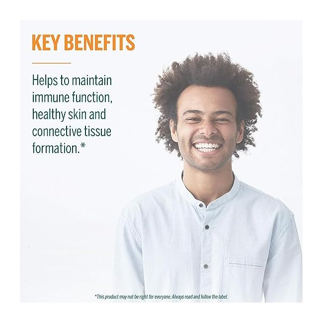 Zinc capsules for healthy skin