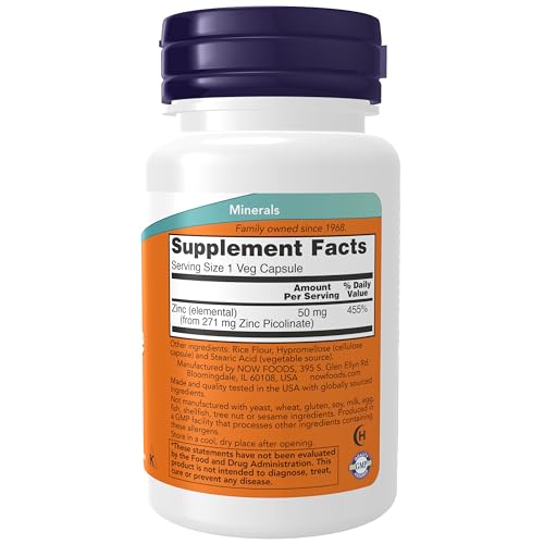 Zinc capsules for immune support