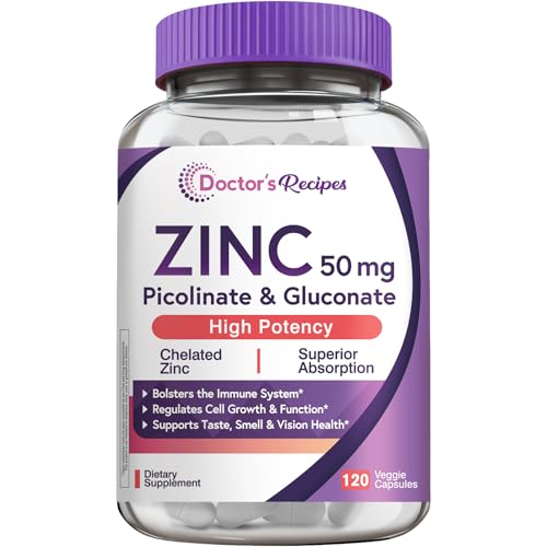 zinc capsules for immune support