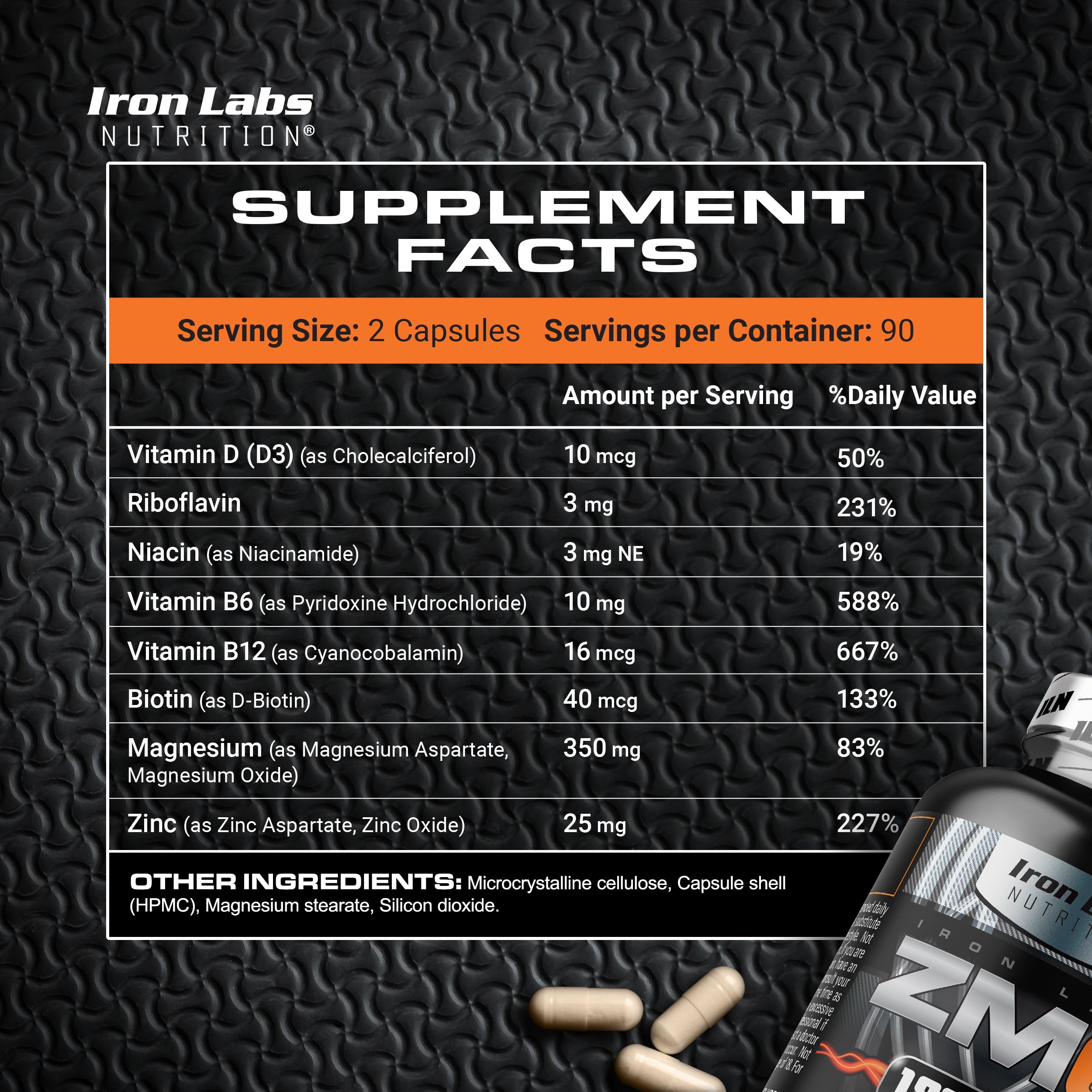 zinc capsules for immune support