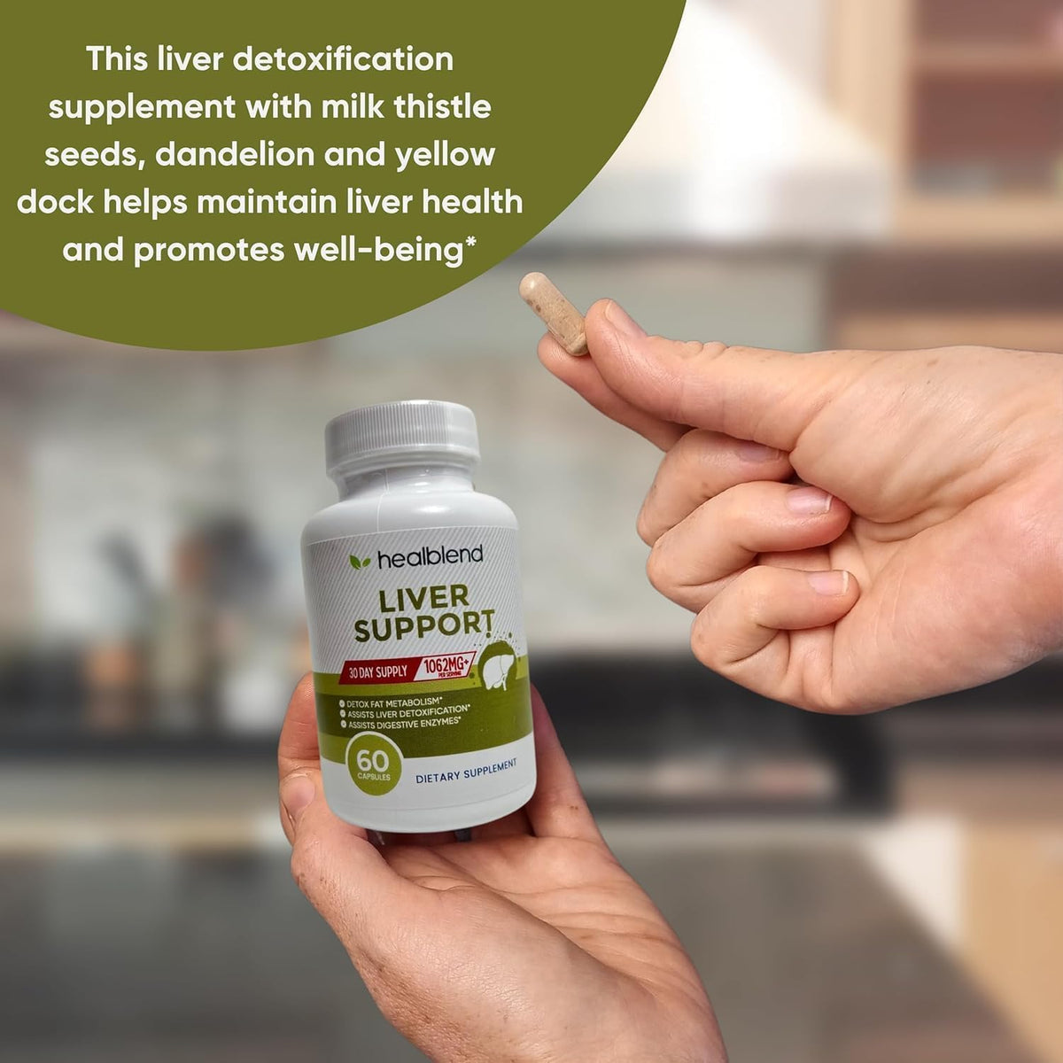 Zinc capsules for liver health