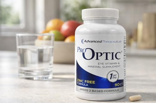 Zinc capsules for optimal vision care
