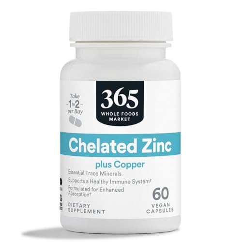 Zinc capsules for overall health