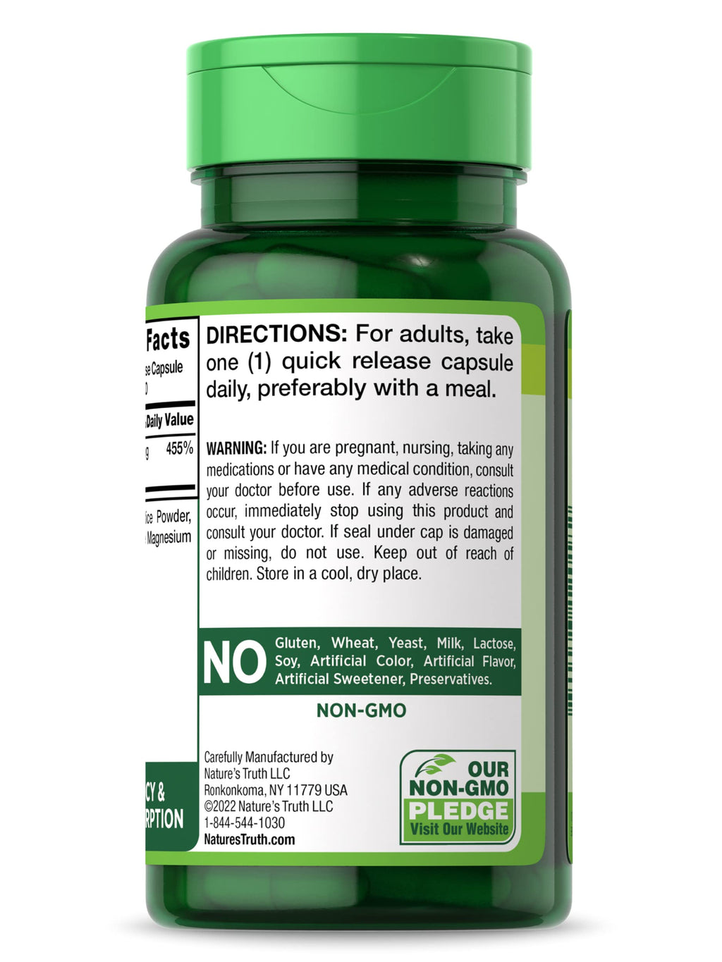 Zinc capsules for overall vitality