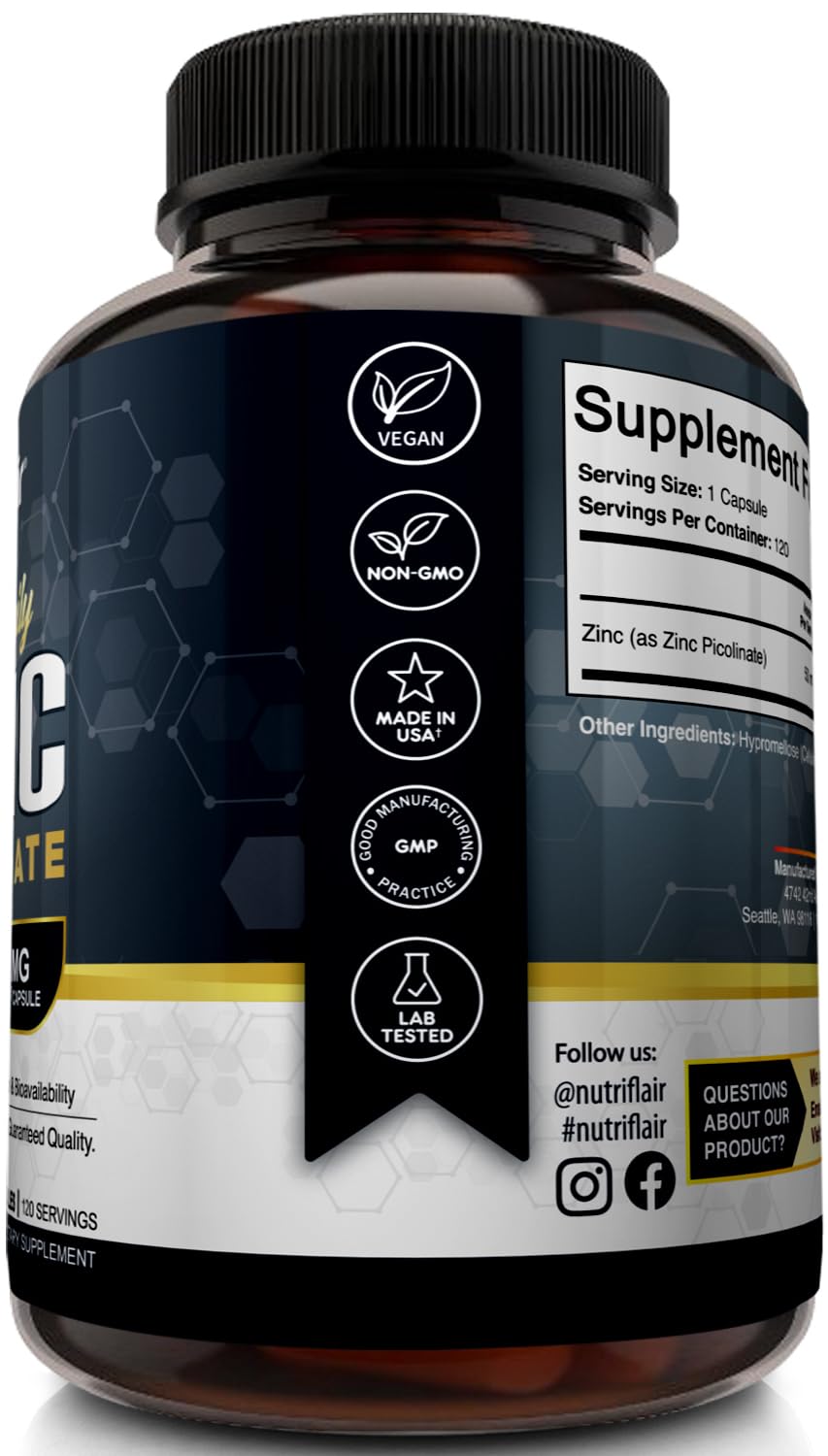 zinc capsules for skin health
