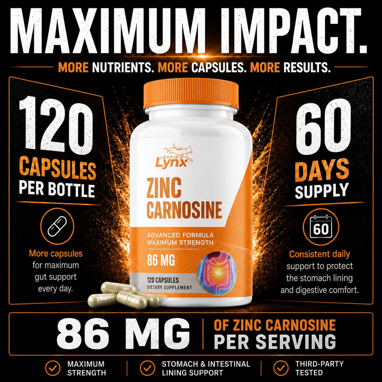 Zinc Carnosine for digestive health