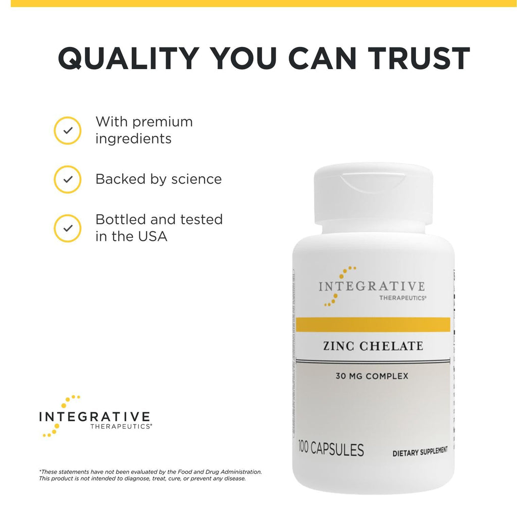 Zinc chelate for daily wellness