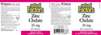 Zinc chelate supplement for wellness