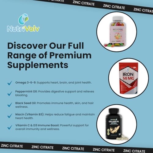 Zinc citrate for beauty and wellness