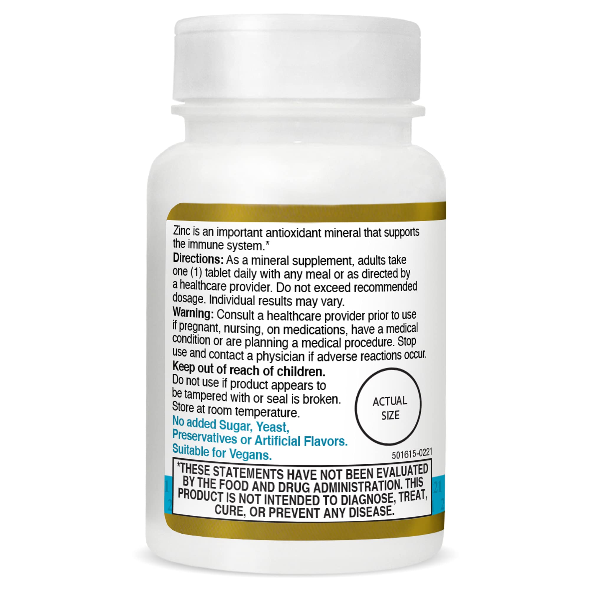 Zinc citrate for enhanced immune function