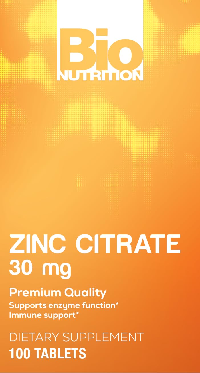 Zinc citrate for enhanced immune function