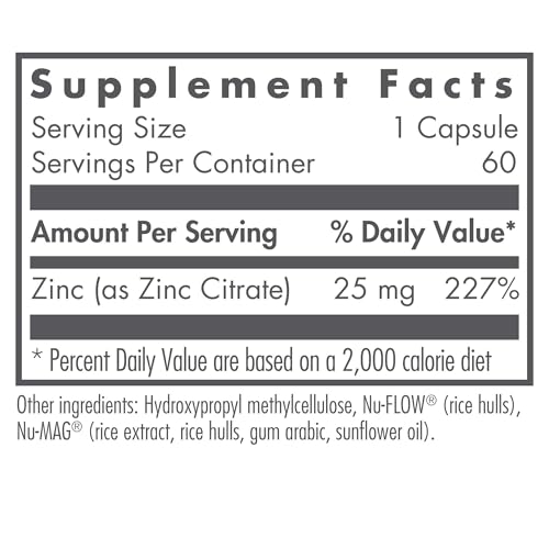 Zinc citrate for immune support