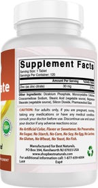 Zinc citrate for overall wellness